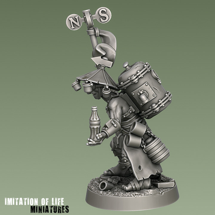3D Printable Water Merchant by Imitation of Life Miniatures