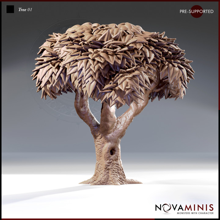3D Printable Tree 01 by NOVAMINIS