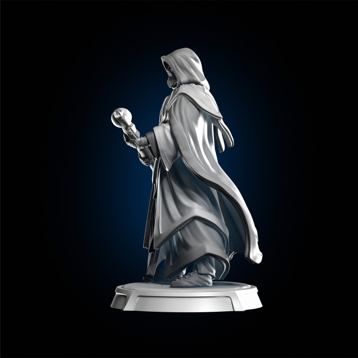 3D Printable Legendary Wizard by Dragun Studios