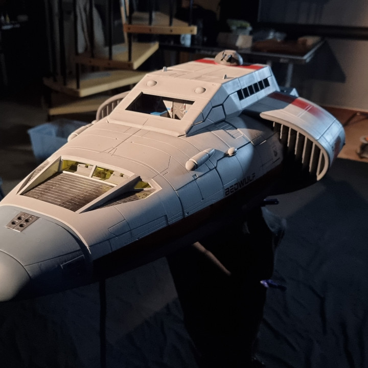 3D Printable 28mm Type A Free Trader Beowulf by 2nd Dynasty