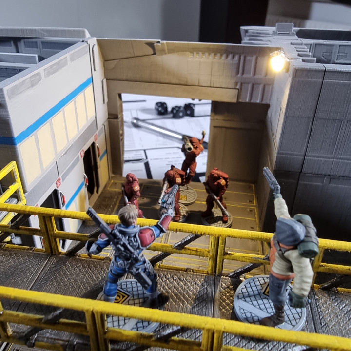 3D Printable 28mm Type A Free Trader Beowulf by 2nd Dynasty