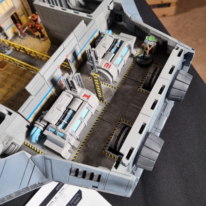 3D Printable 28mm Type A Free Trader Beowulf by 2nd Dynasty