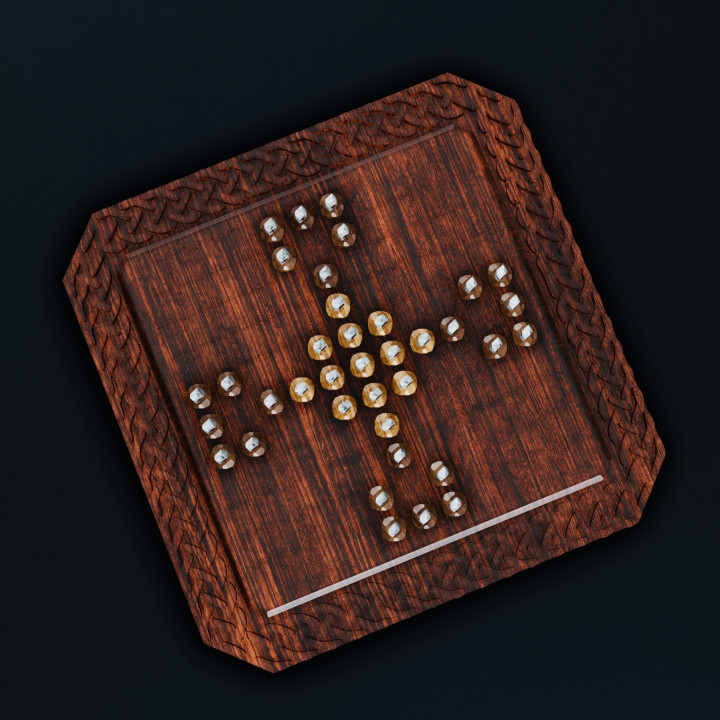 3D Printable TAWLBWRDD - BOARD GAME by Lazy Bear