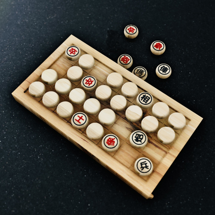 3D Printable BANQI BOARD GAME by Lazy Bear