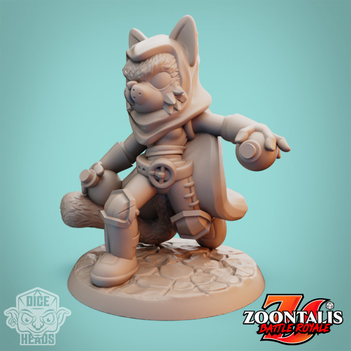 3D Printable Cat Guild (pre-supported included) by Dice Heads