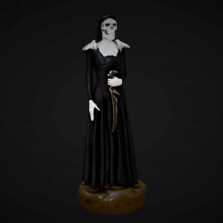 3D Printable DEATH CHESS SET by Lazy Bear