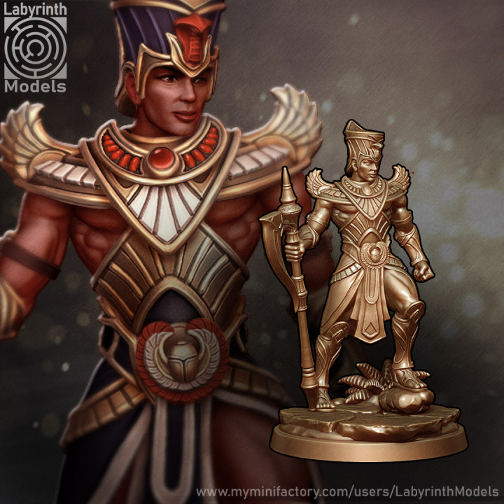 3D Printable Dynasty Guards - 32mm scale by Labyrinth Models