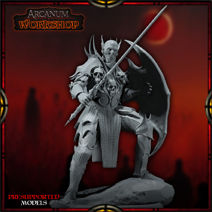 3D Printable Vampire Soldier by Arcanum Workshop