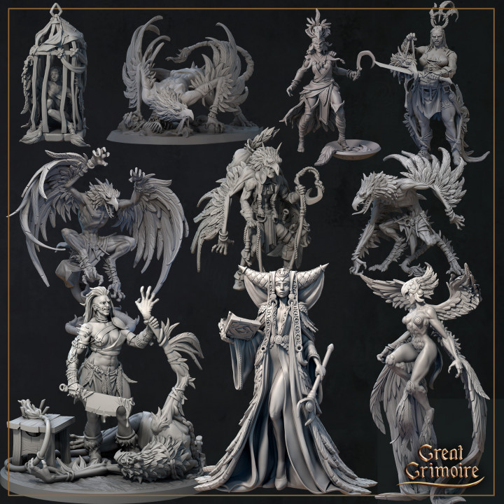 3D Printable Curse of the Celestial Children by Great Grimoire