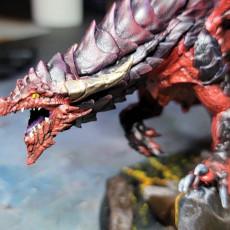 3D Printable Red Dragon by Imp3dsion