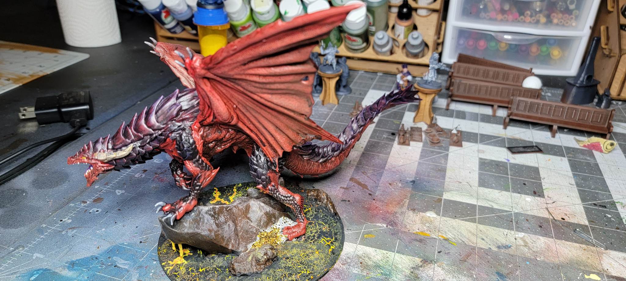 3D Printable Red Dragon by Imp3dsion