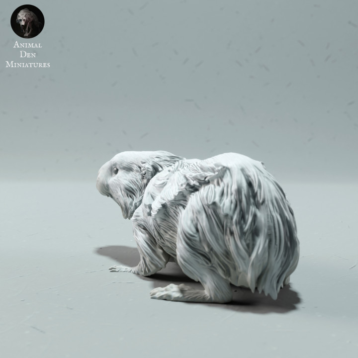 3D Printable Arctic Lemming by Animal Den Miniatures