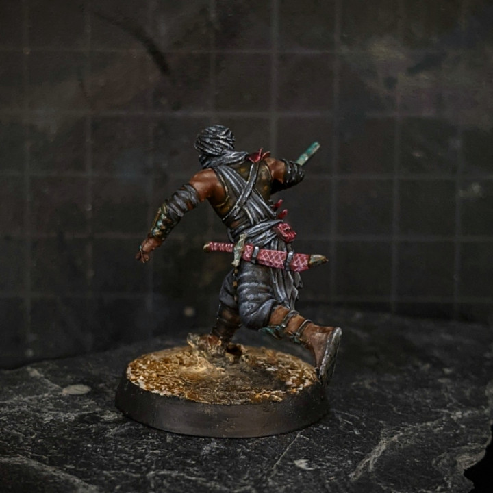 3D Printable Snake Army Assassin | Snake Army | Fantasy by Davale Games