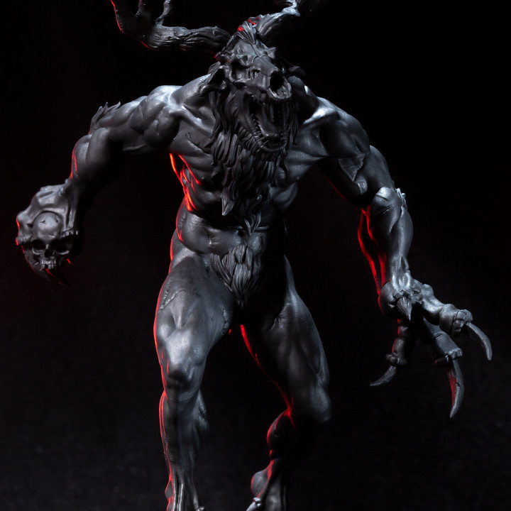 3D Print of Wendigo by War King Miniatures