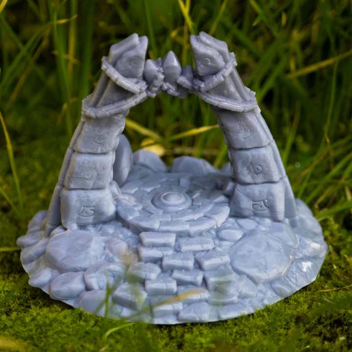 3D Printable Magic Portals Set by Safehold