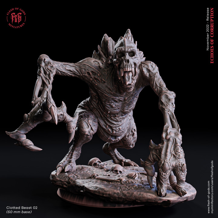 3D Printable Flesh Of Gods - November/2022 - Echoes Of Corruption by ...