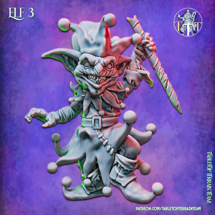 3D Printable Wicked Elf 3 by Tabletop Terrain