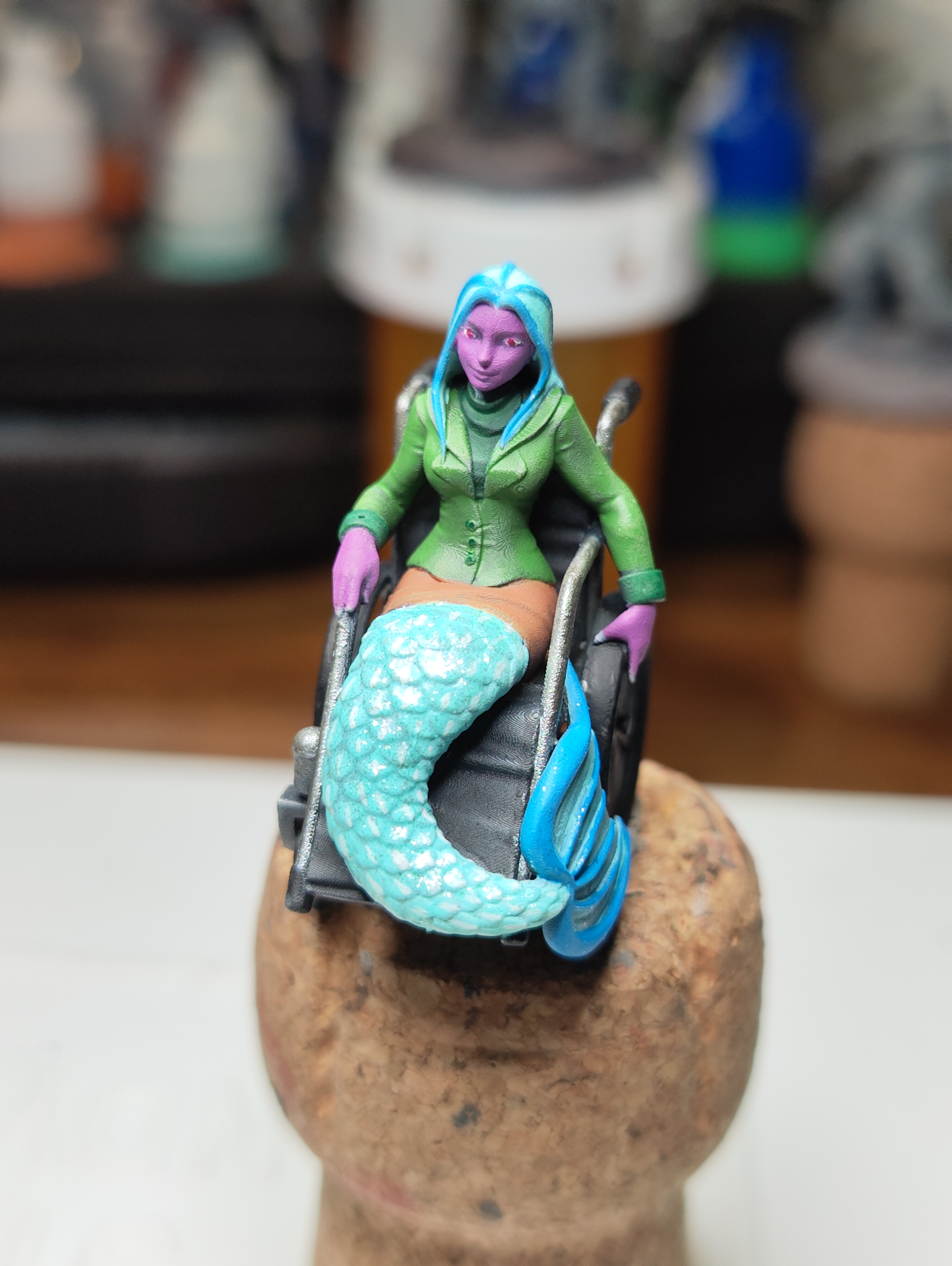 3D Printable Prof. Cyren by Twin Goddess Miniatures