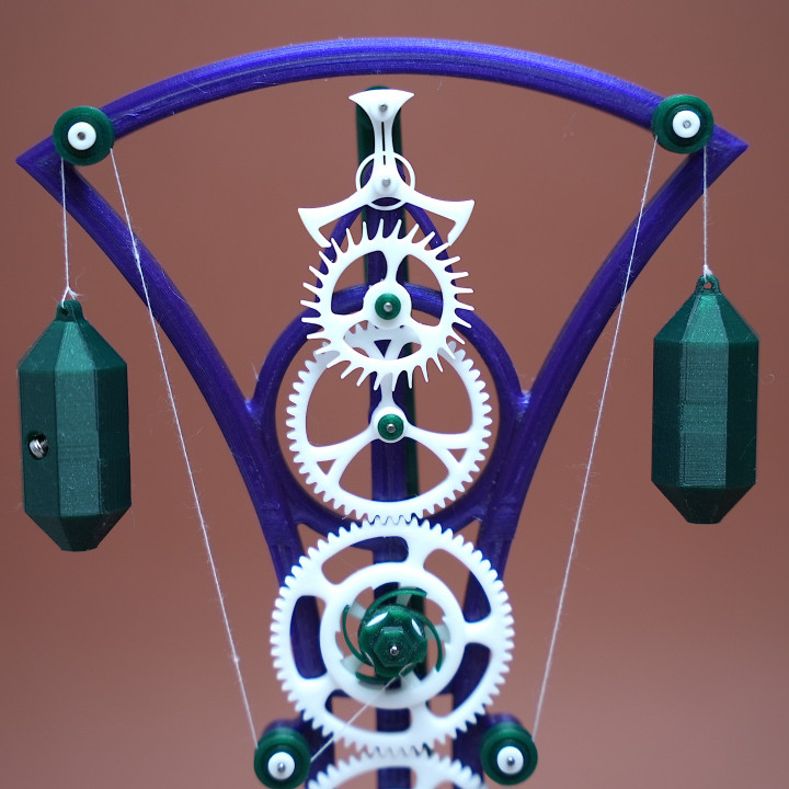 3D Printable The Graham Escapement Mechanism by Dan
