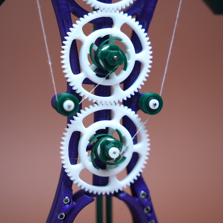 3D Printable The Graham Escapement Mechanism by Dan