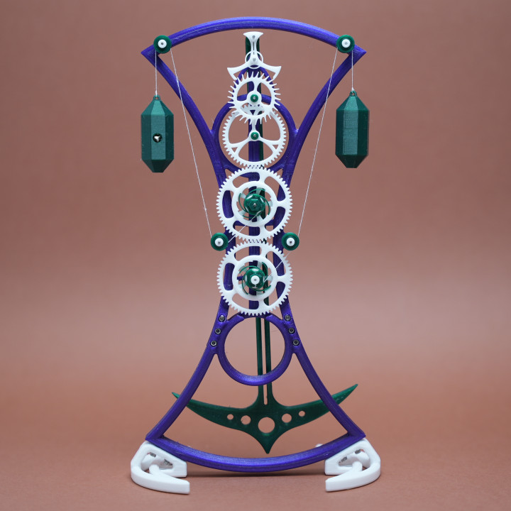 3D Printable The Graham Escapement Mechanism by Dan