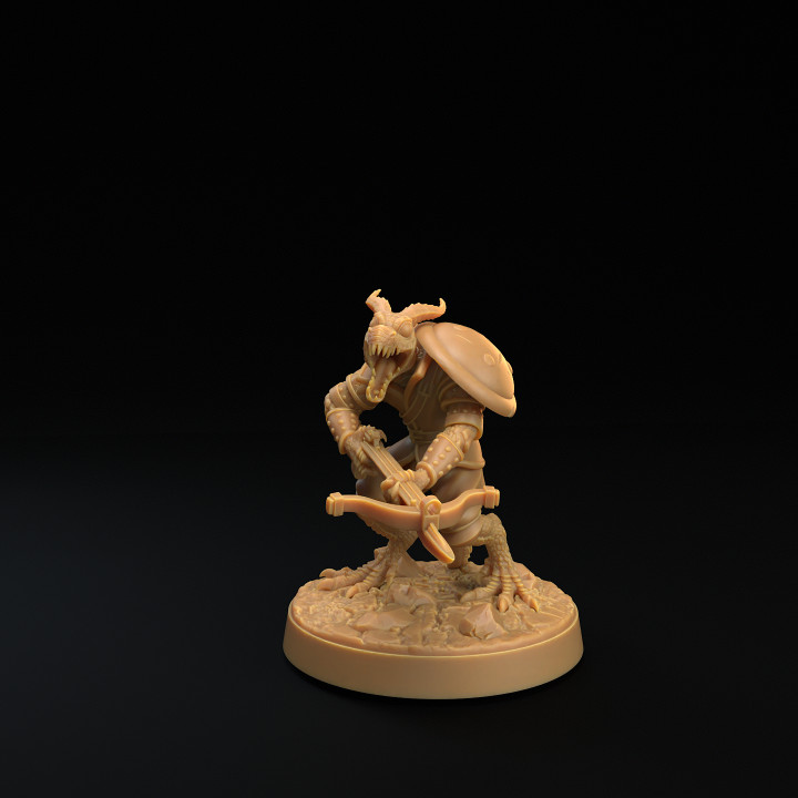 3D Printable Kobold Crossbow Ground Troops | PRESUPPORTED | The Dragon ...