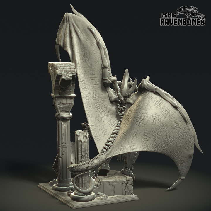 3D Printable Demon Lord by RavenBonesStudio