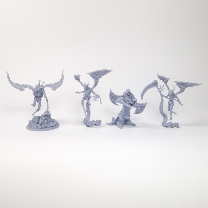 3D Printable Demon, Grave Walkers and Pets - Bundle by RavenBonesStudio