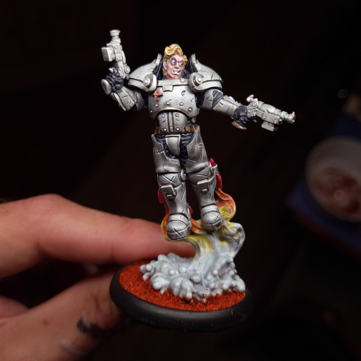 3D Printable Jetstream Jack - Void Ranger by Warp Miniatures