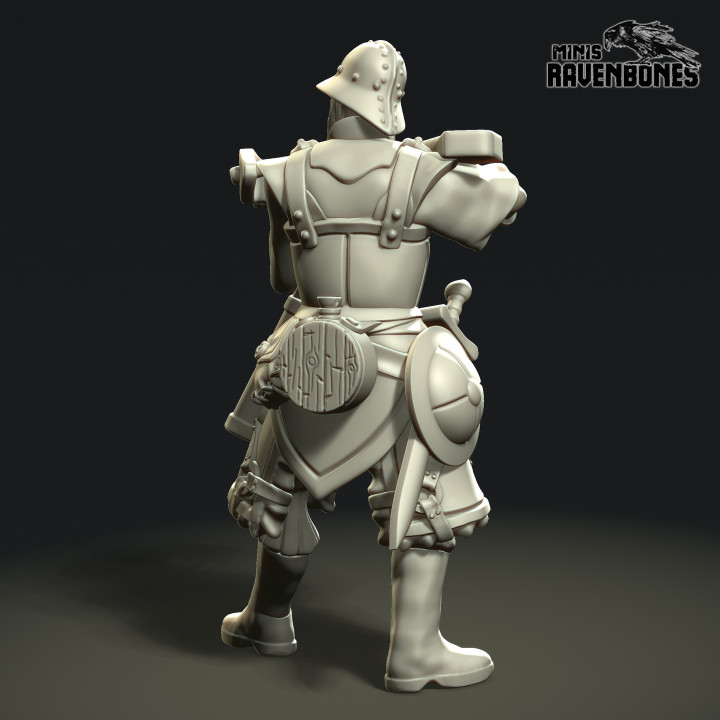 3D Printable Soldier by RavenBonesStudio
