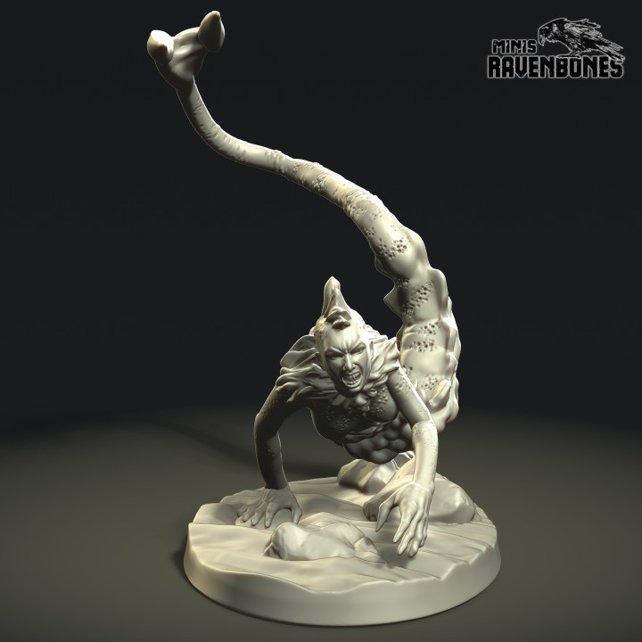 3D Printable Crawling Horror by RavenBonesStudio