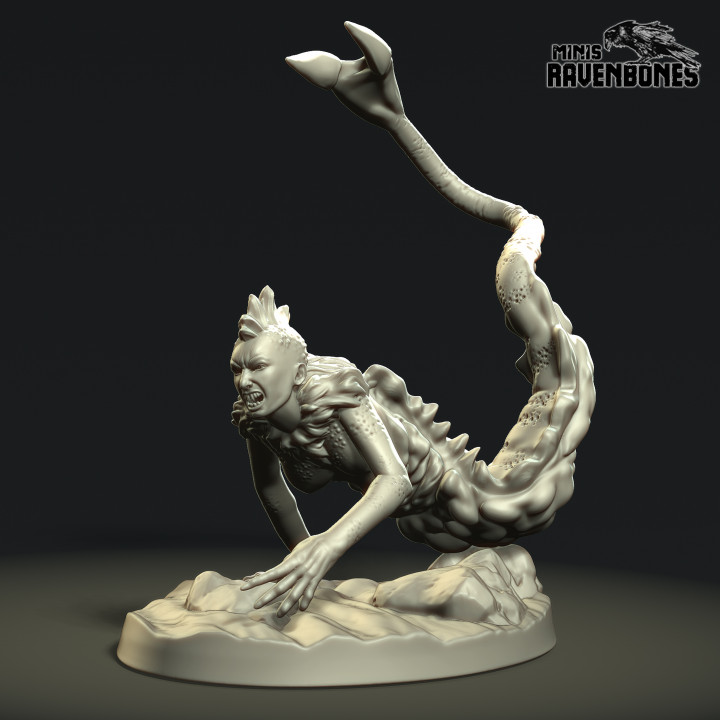 3D Printable Crawling Horror by RavenBonesStudio