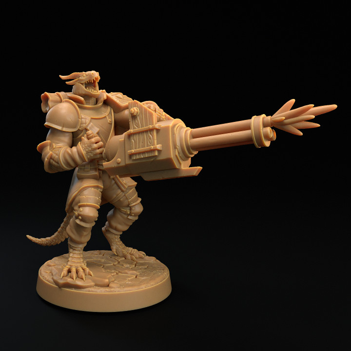 3D Printable Draxi Heavy Weapons (Annihilators) | PRESUPPORTED ...