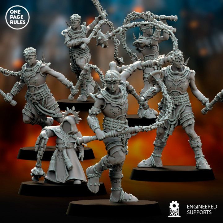 3D Printable Fanatic Sisters (Flagellants) - Blessed Sisters by One ...