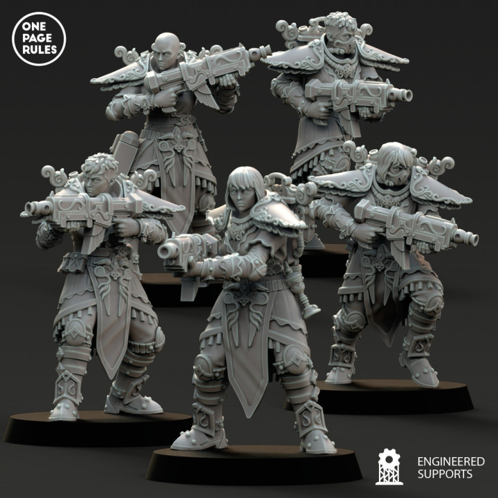 3D Printable Blessed Sisters - Release #1 by One Page Rules