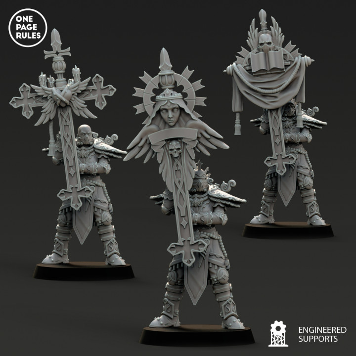 3D Printable Blessed Sisters - Release #1 by One Page Rules