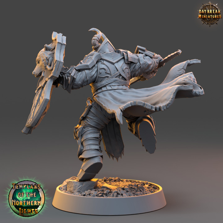3D Printable Johan Firepine - Templars of the Northern Lights by ...