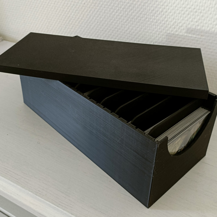 3D Print of Stackable Card trays for all cards sizes, Sleeved and un ...
