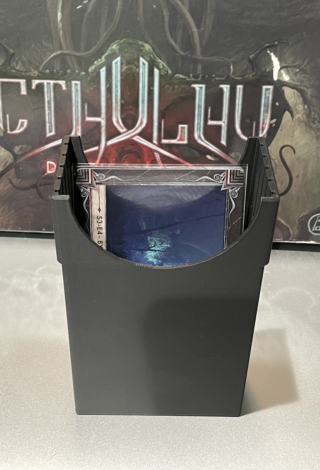 3D Printable Stackable Card trays for all cards sizes, Sleeved and un ...