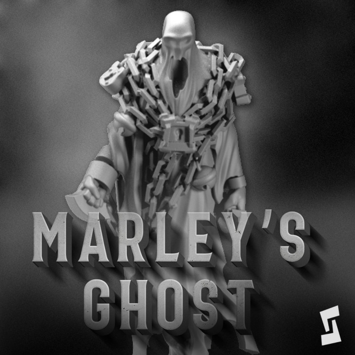 3D Printable Marley’s Ghost by Blascool Studios