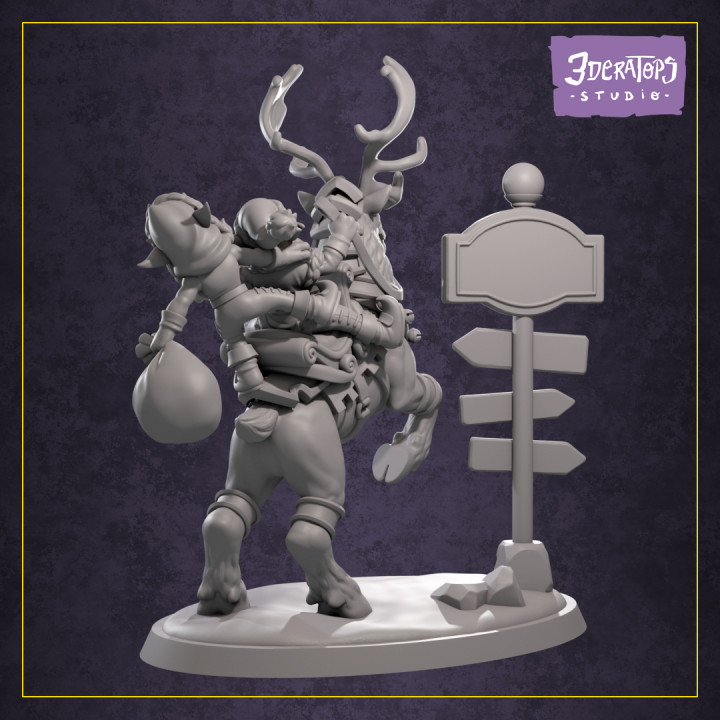 3D Printable Comet, Kecs and Lis by 3DeRatopsStudio