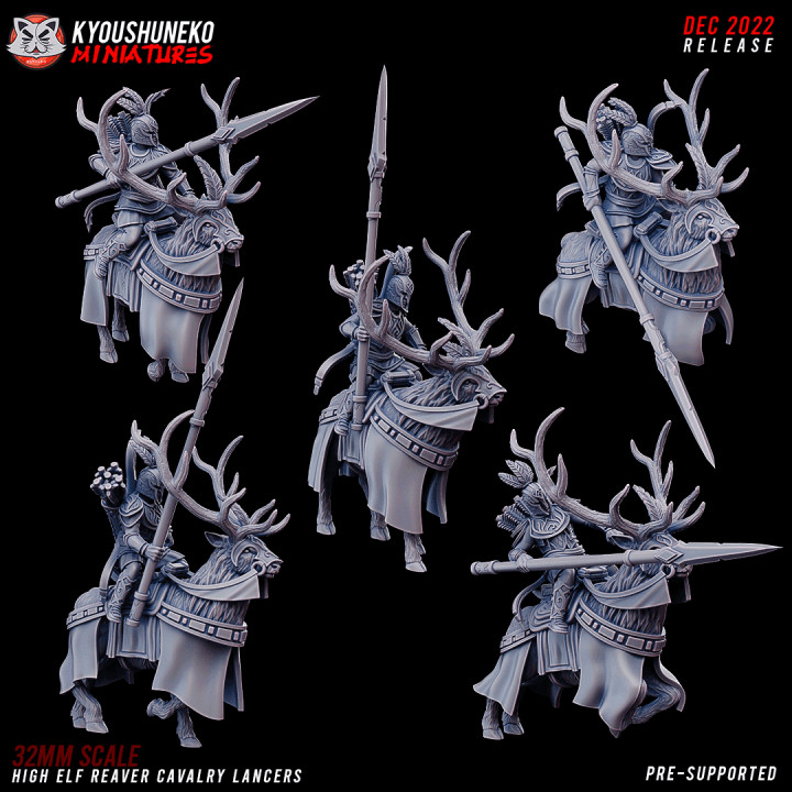 3D Printable December 2022 Fantasy Release - High Elf Army by ...
