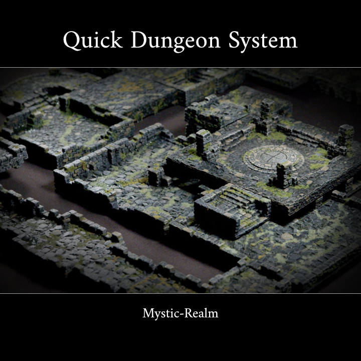 3D Printable Mystic-Realm's QDS - Quick Dungeon System Series 1 by ...