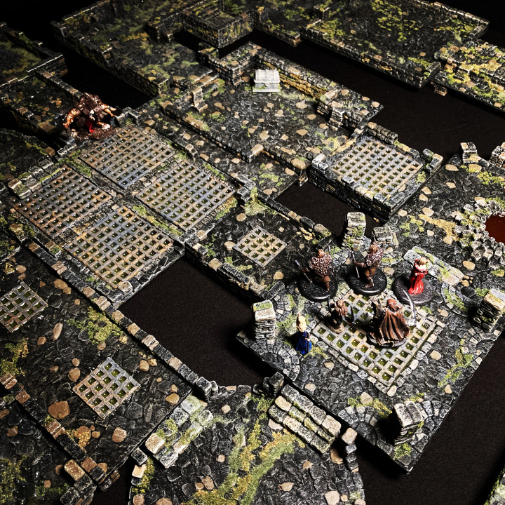 3D Printable Mystic-Realm's QDS - Quick Dungeon System Series 1 by ...