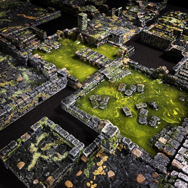 3D Printable Mystic-Realm's QDS - Quick Dungeon System Series 1 by ...