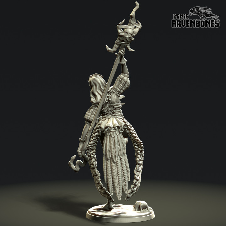 3D Printable Beastman ( set of 4) by RavenBonesStudio