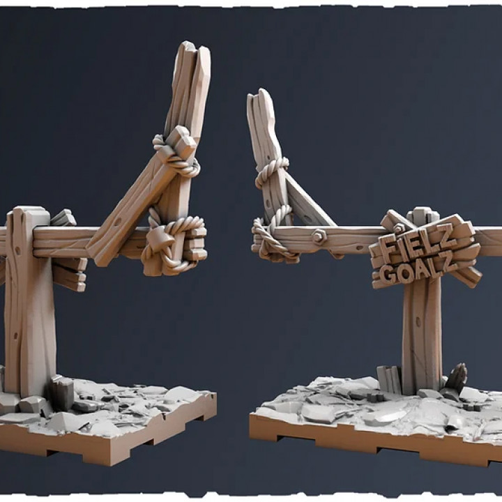 3D Printable ROCK FIELD (Full Stadium Bundle) by Kraken 3D Studios