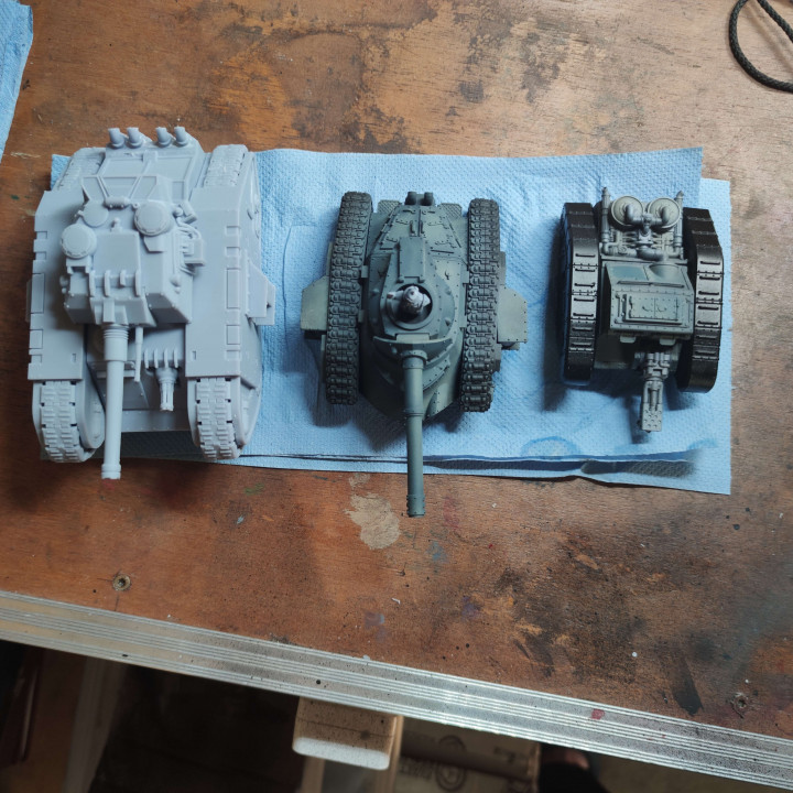 3D Printable Praetorian Super Heavy - Presupported by ThatEvilOne