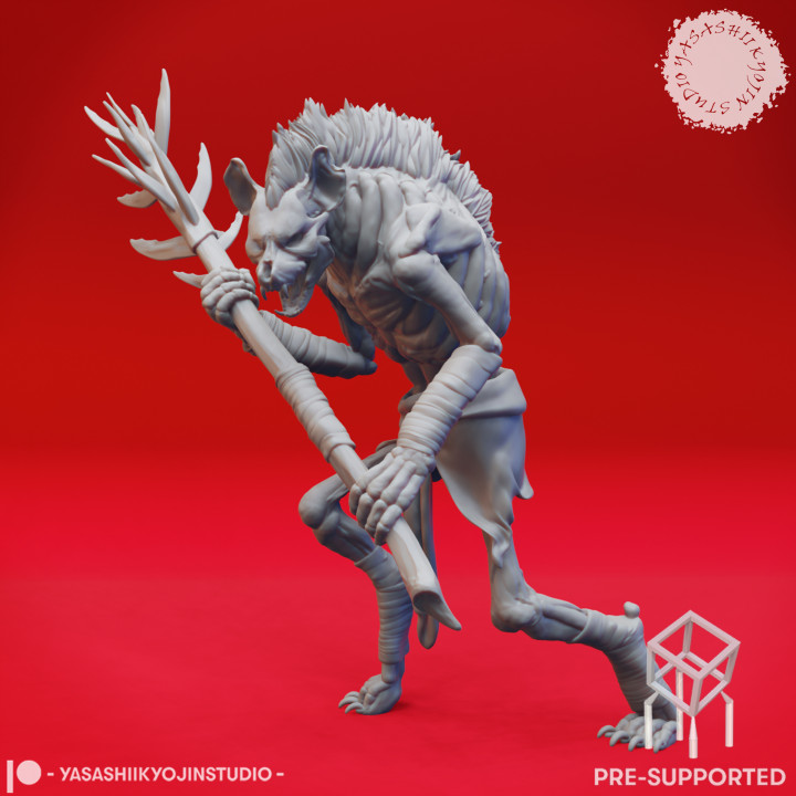 3D Printable Alert Witherling - Tabletop Miniature (Pre-Supported) by ...