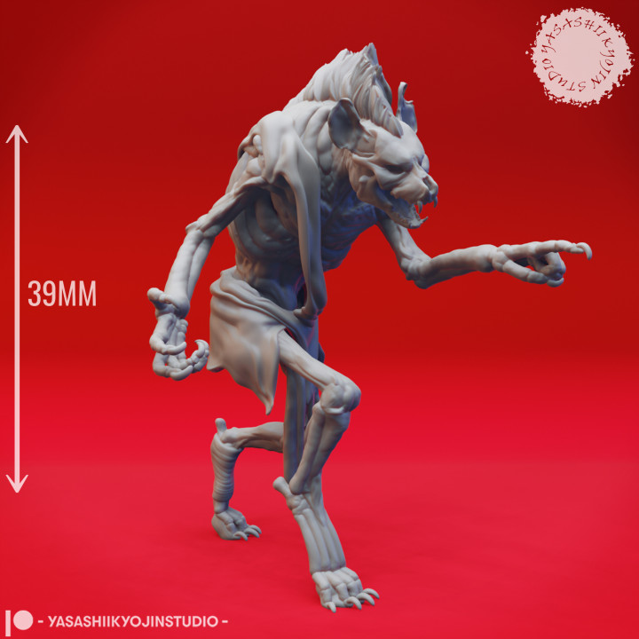 3D Printable Pointing Witherling - Tabletop Miniature (Pre-Supported ...